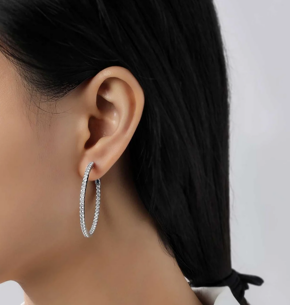 Large Inside-Out Hoops – K Novinger Jewelry